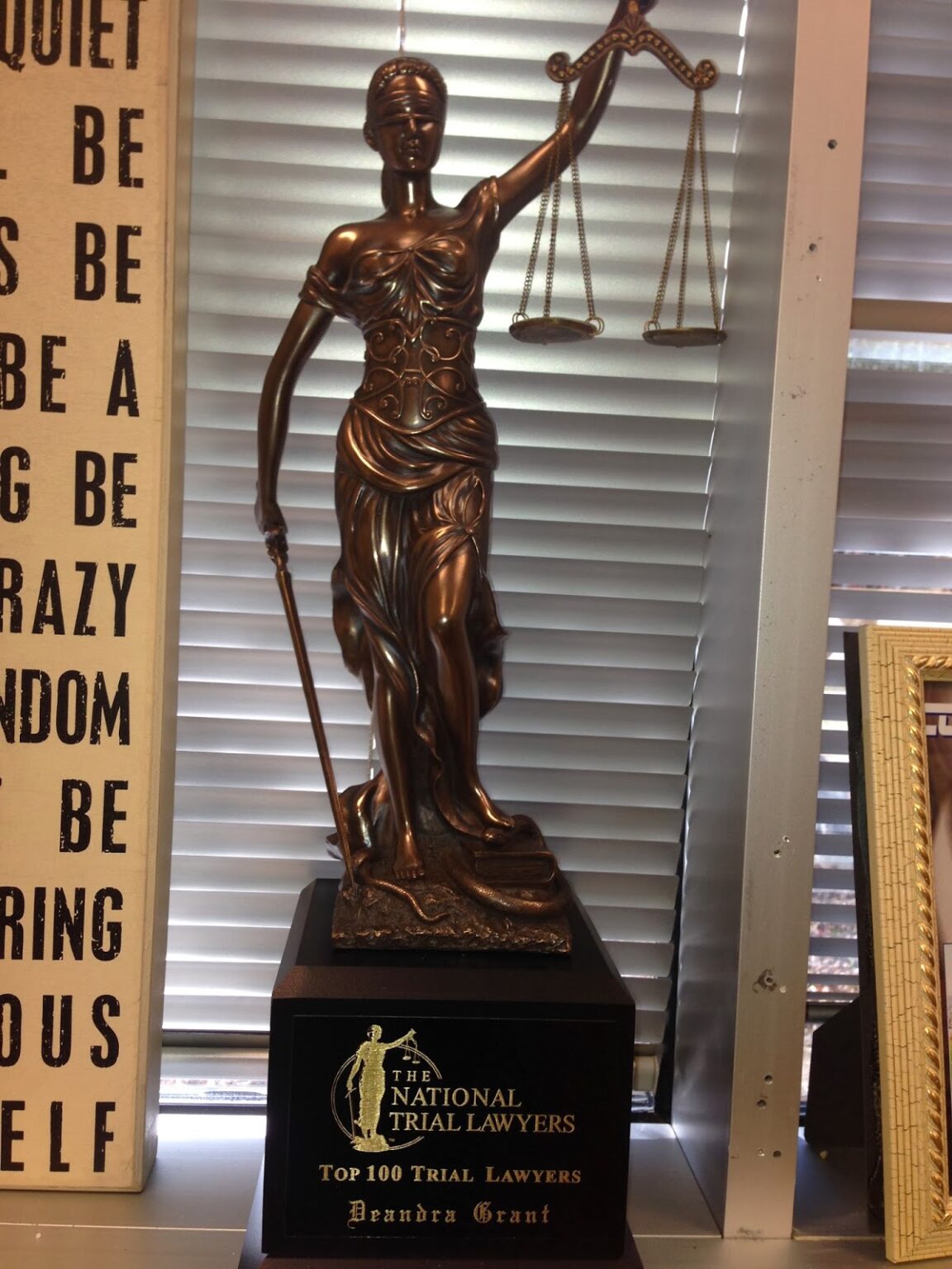 Deandra Grant Named to Top 100 Trial Lawyers - Texas Criminal and DWI ...